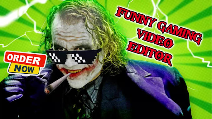 Do best funny gaming video editing for you, funny memes by Zara1ch | Fiverr