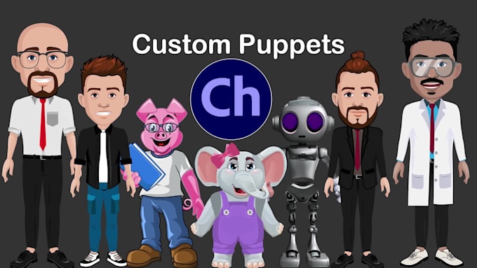 Create custom adobe character animator puppets by Avinashgova | Fiverr