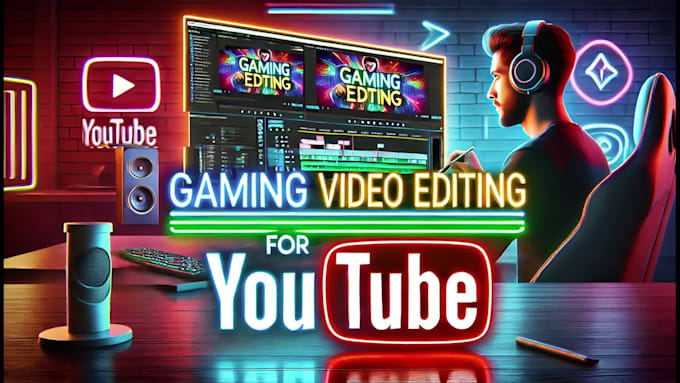 Do youtube gaming video editing by Rafiqgs | Fiverr