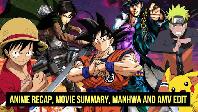 Edit video for anime recap movie summary manhwa amv youtube shots ...
