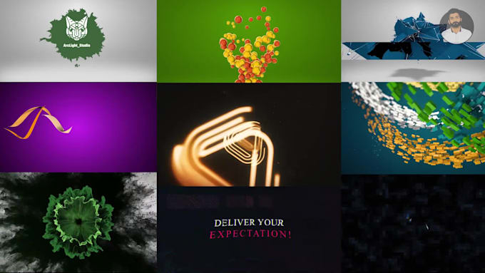 Create intro video and best logo animation 4k by Arclight_studio | Fiverr
