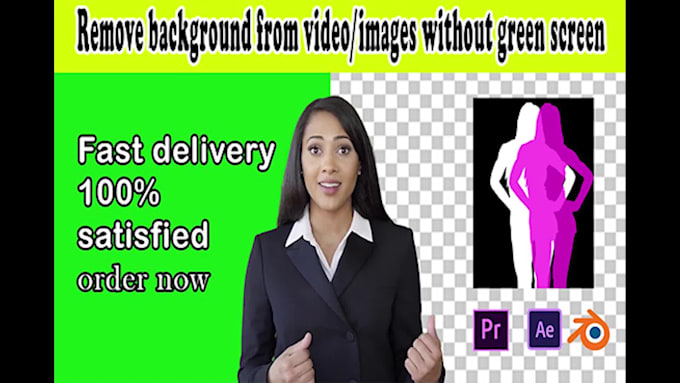 Masking,rotoscope,green screen,background removal for videos by ...