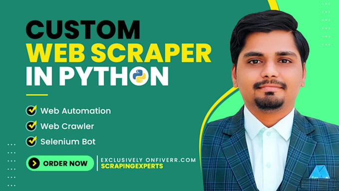 Create web scraper, web crawler, or bots to automate tasks by ...