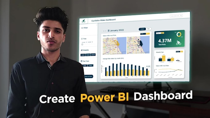 Create power bi dashboard for you by Muttaharbhatti | Fiverr