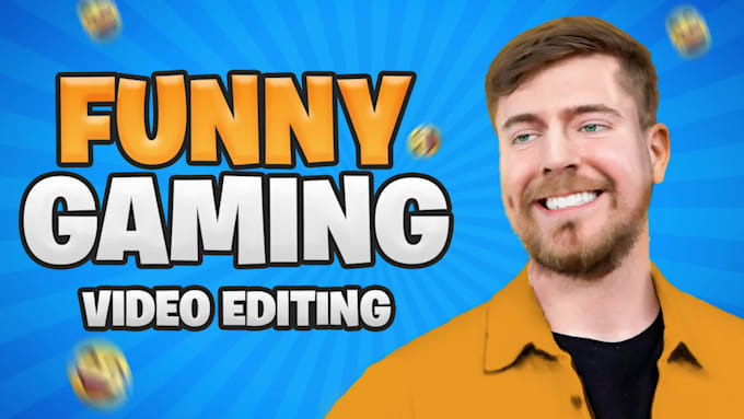 Do funny gaming video editing for youtube by Habib_fathalli | Fiverr