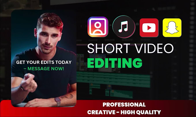 Edit your instagram reels, tiktok and youtube shorts video editing by ...