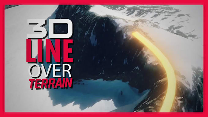 Make a cinematic 3d route map animation using google earth studio by ...