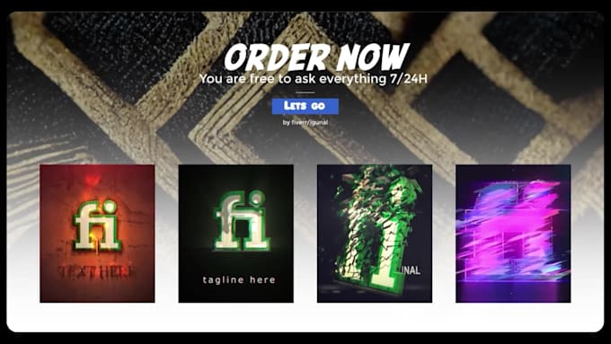 Create amazing animated logo animation intro youtube video by Igunal | Fiverr