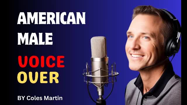 Record a professional american male voice over by Colesmartin | Fiverr