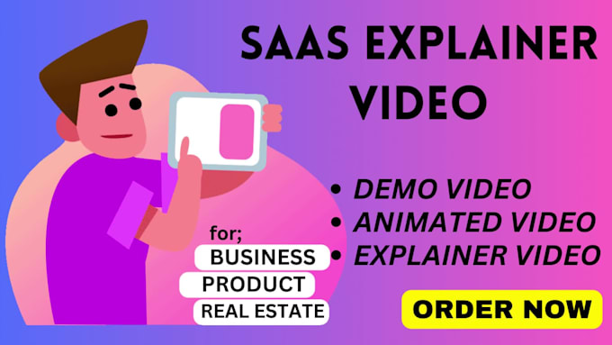 Create saas demo video, saas explainer, saas animated video by ... Create saas demo video, saas explainer, saas animated video by ...