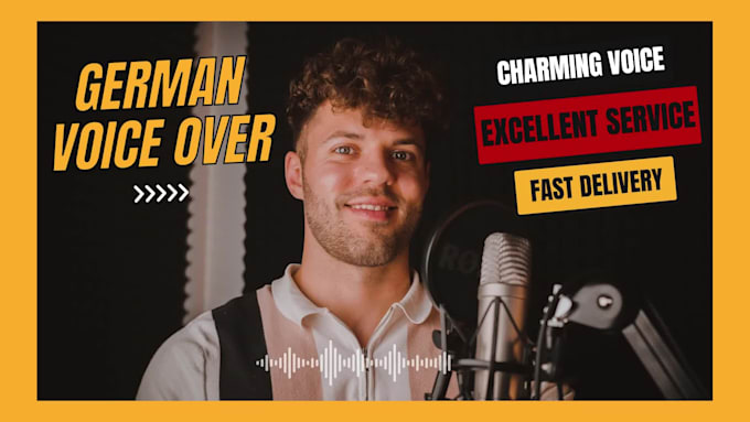Record a professional german voice over by Fennovoice | Fiverr