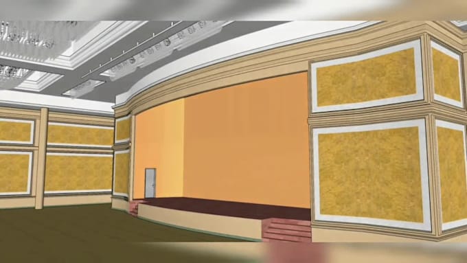 Create 3d model in sketchup by Alex_2497 | Fiverr