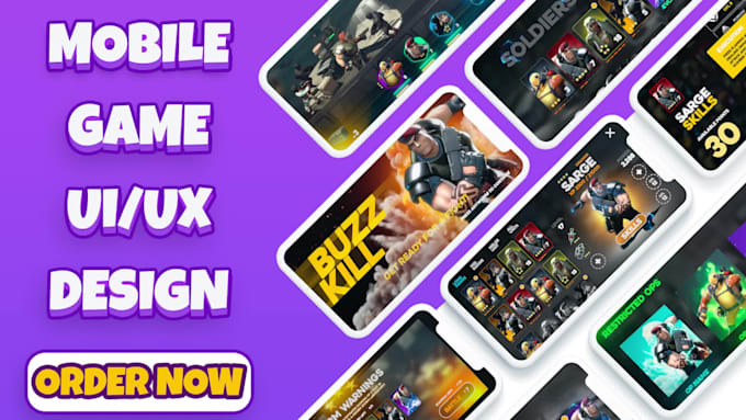 Create unique hud game ui design, assets and icons by Ayesharehman42 ...