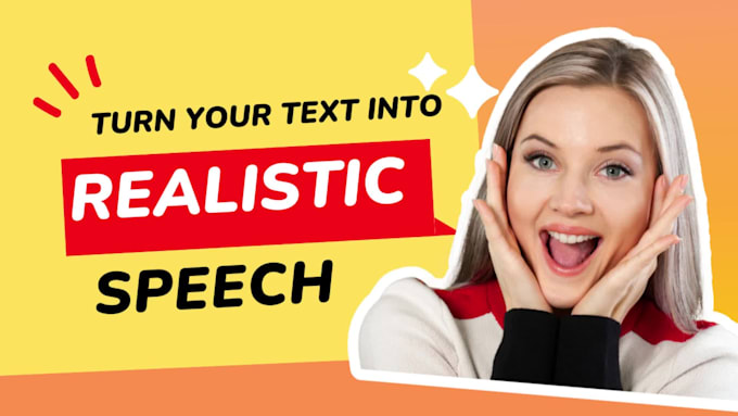 Turn your text into realistic speech using ai by Zimboking | Fiverr Turn your text into realistic speech using ai by Zimboking | Fiverr