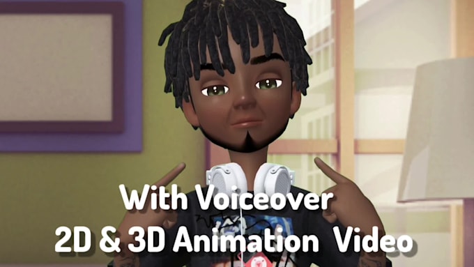 Create professional animation cartoon videos with voiceover by ...