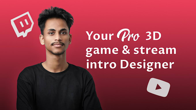 Make 3d game intro animation, gaming room design by Shamim6000 | Fiverr