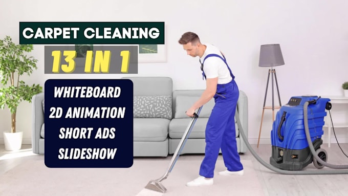 Make a cleaning service promo video ads by Videoanimator10 | Fiverr