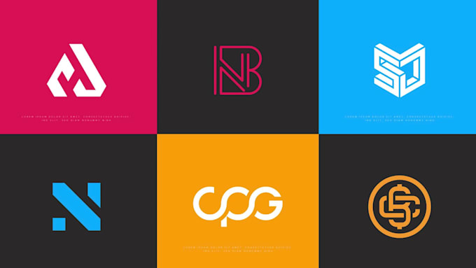 Do a monogram logo design or a modern, minimalist, luxury design by ...