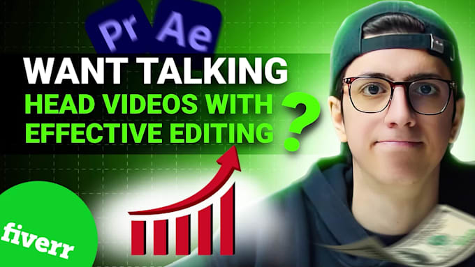 Edit a professional youtube talking head video by Zaraknadeem | Fiverr