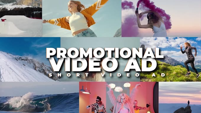 Create promotional video ads or short video ads for marketing ...