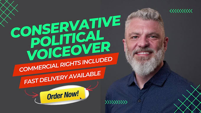 Record your conservative political campaign voice over by Cbainjr | Fiverr