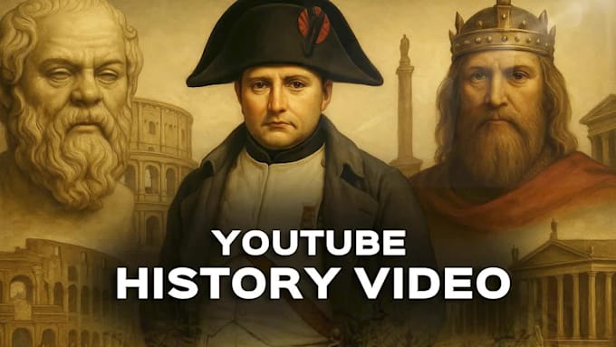 Be your history video editor for youtube success by Amrmamun | Fiverr