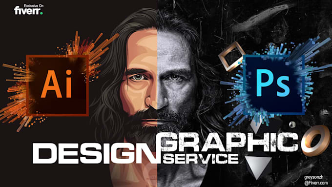 Provide any graphic design services for visual impact by Greysonzh | Fiverr