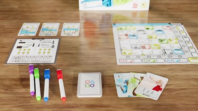 3d board game video animation board game design crowdfunding ...