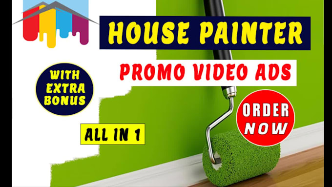 Do painting contractor video or house painter video ads by Kawchara ...
