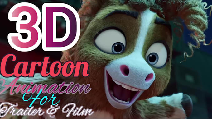 Create 3d character animation 3d animated cartoon video 3d animation ...