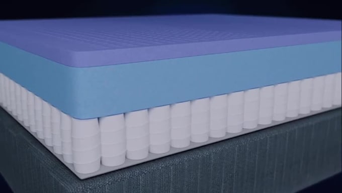 Do 3d mattress animation 3d mattress model 3d bed animation 3d mattress ...