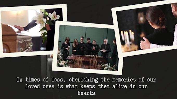 Create funeral photo video slideshow, memorial tribute by Mangifirzz ...