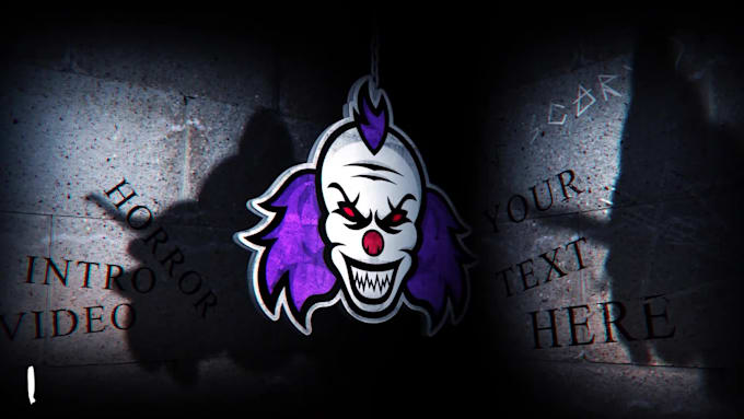 Make horror scary logo intro in 24 hours by Parshad_prs | Fiverr