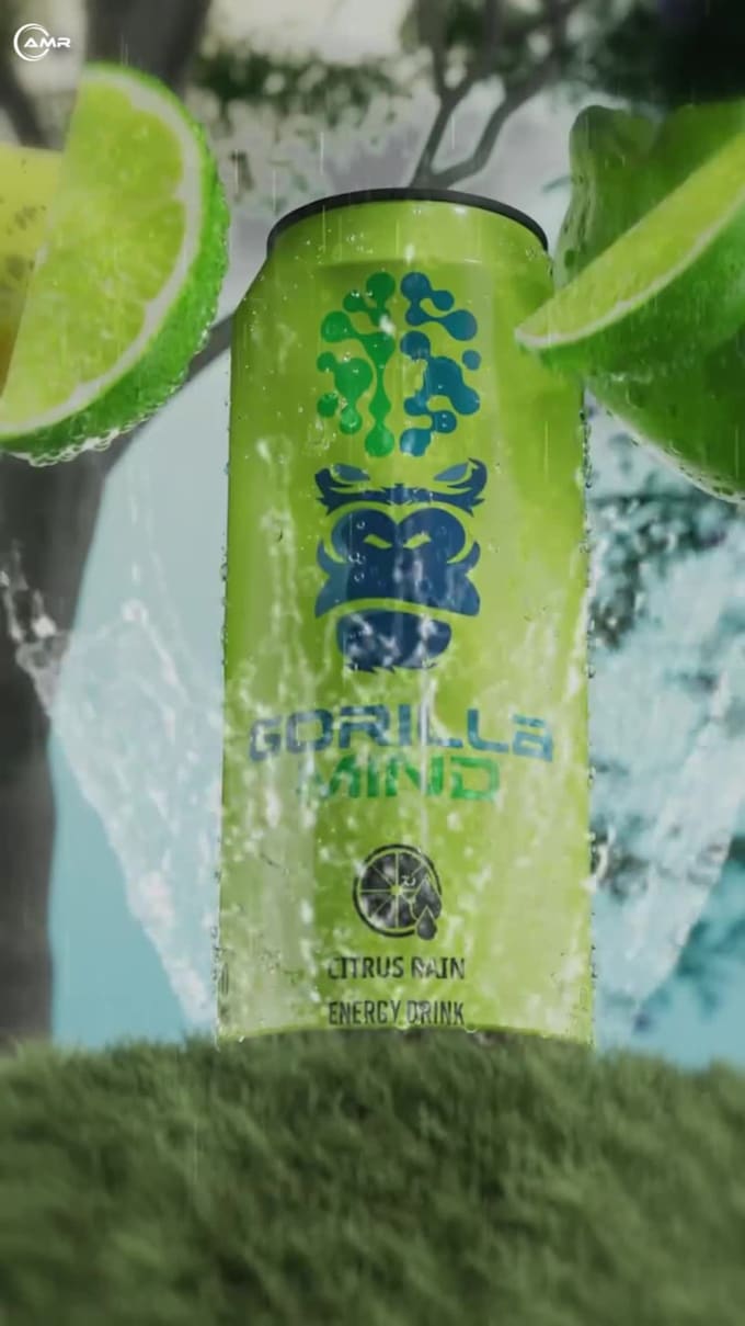 Create 3d beverage animation 3d bottle design 3d can modelling soda ...