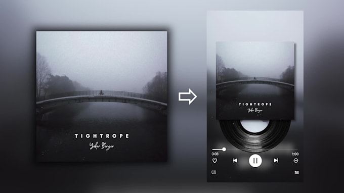 Make a spotify canvas vinyl from your album cover art by Yakovberger695 ...