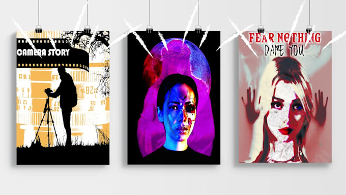 Design an attractive unique fantasy poster for your movie or tv series ...