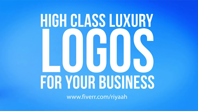 Design A High Class Business Logo For You By Riyaah Fiverr