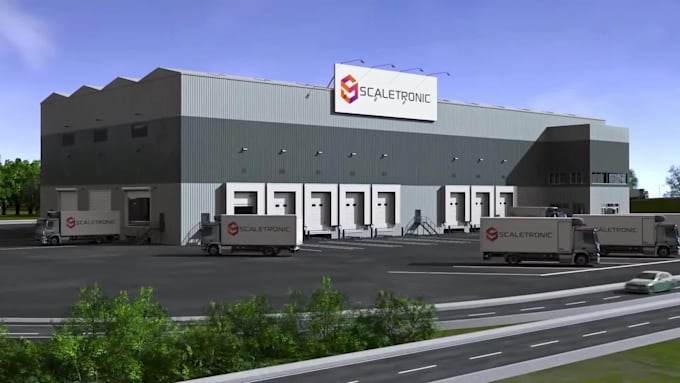 Design 3d industrial animation, factory walkthrough and automotive ...