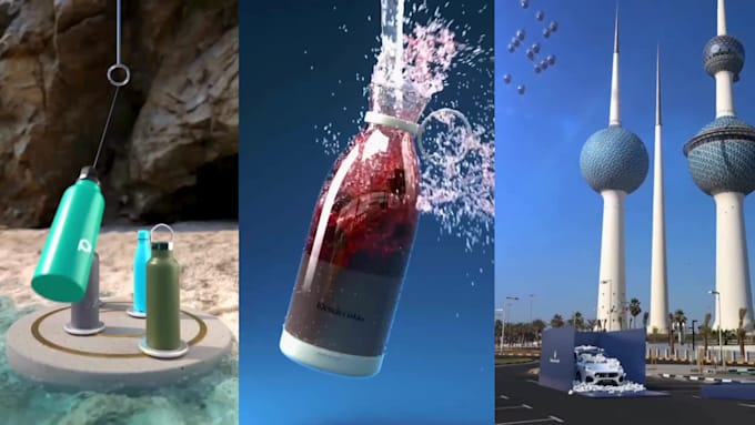 Do 3d cgi product animation, cgi animation, vfx animation, 3d cgi ...