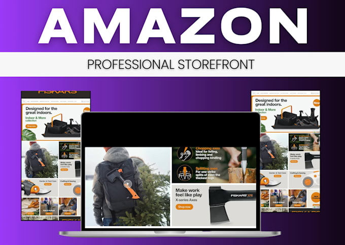 Create amazon storefront design and amazon brand store by Hamadamz | Fiverr