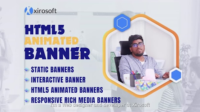 Create attractive animated html5 banner ads for google ads by Htmladbanner | Fiverr