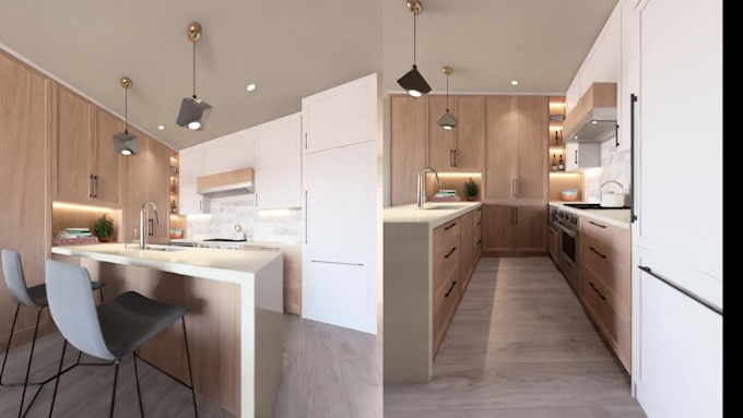 Turn your ideas into high end 3d renderings interiors by Estudiotest ...