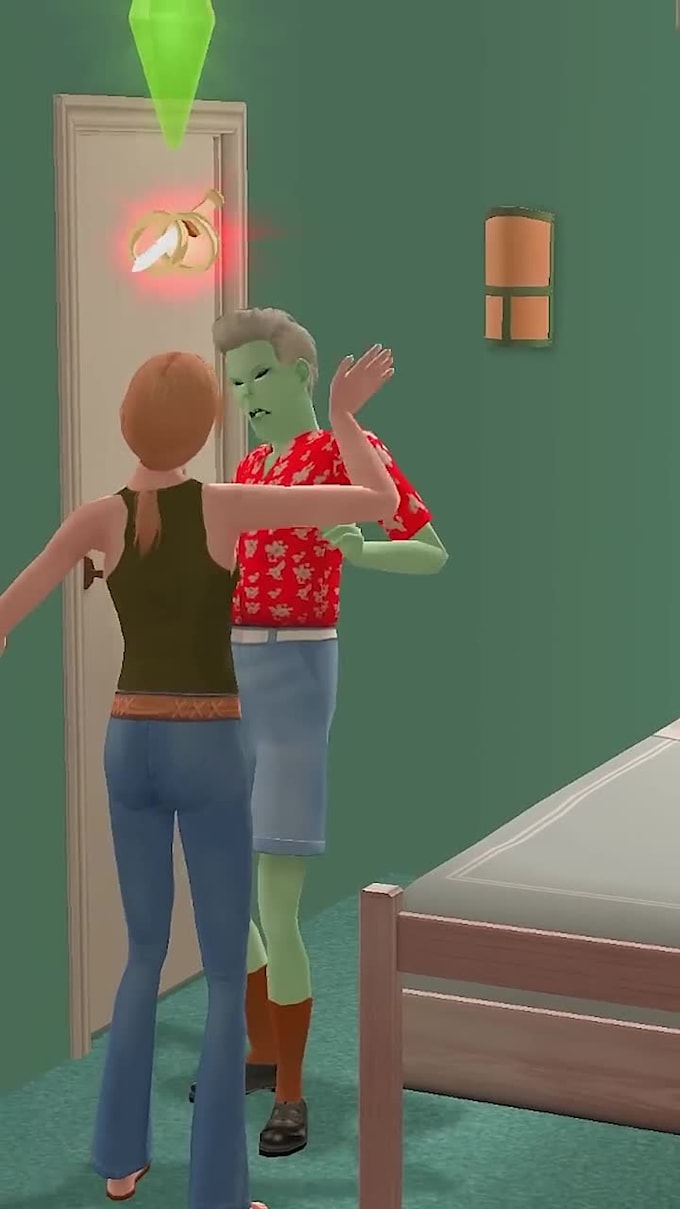 Do sims 4 animation, 3d sim model, 3d sims character model, 3d animation