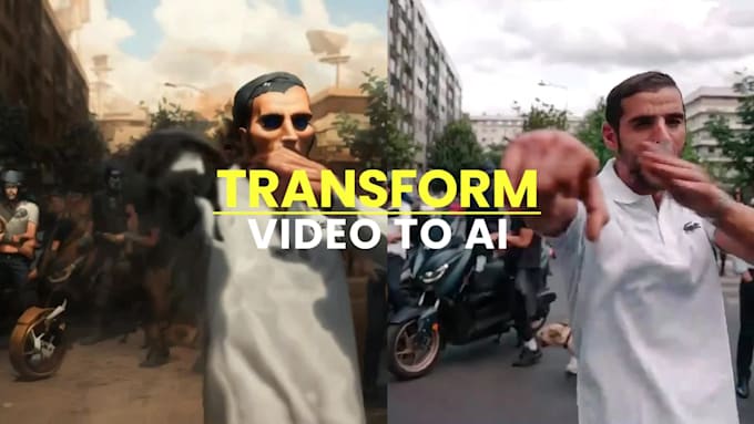 Transform your videos into amazing ai generated video by Mokillerx | Fiverr