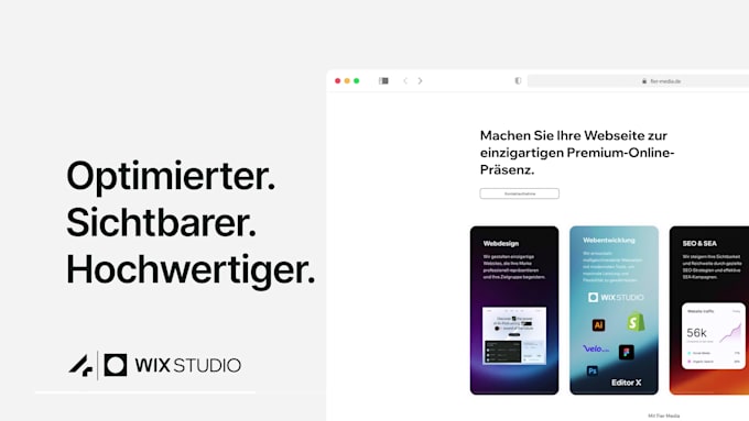 Design an interactive, responsive website with wix studio by Benfi4 ...