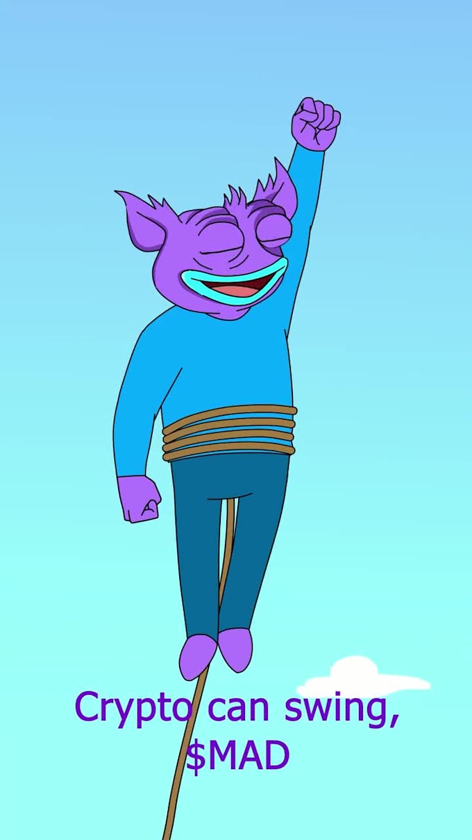 2d meme animation, memecoin video, funny viral meme, crypto meme video, meme gif by ...