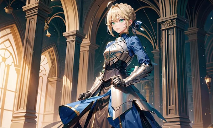 Create fan art character illustration 2d 3d with ai