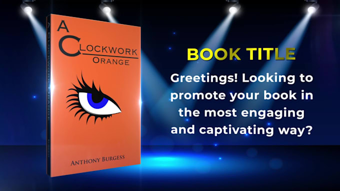Create wonderful book trailer and book promo video by Porshi23 | Fiverr