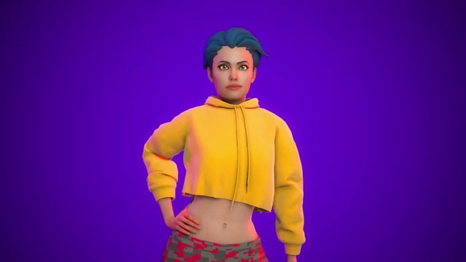 Model stylized 3d characters modeling by Sarah_1996 | Fiverr