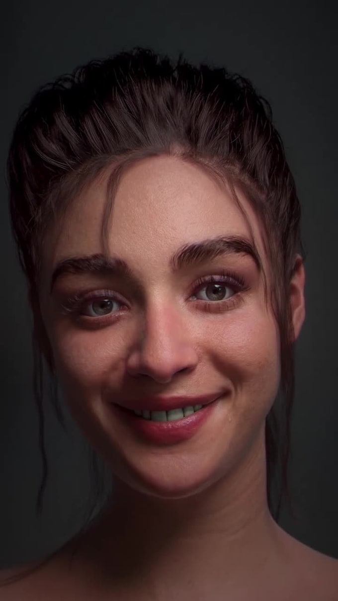 Do realistic 3d metahuman character model 3d animation ue5 3d rendering by Metahumanguy | Fiverr